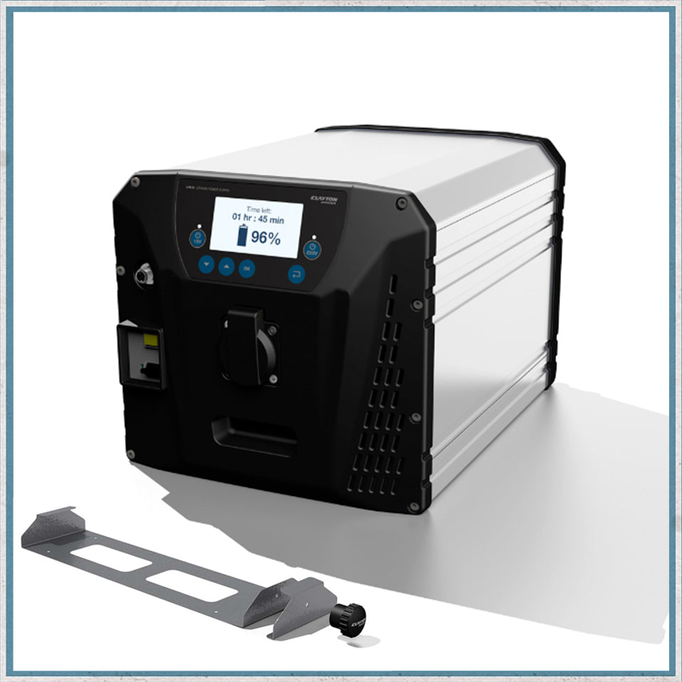 Clayton Power LPS II 3000 2kWh 240V and 12V Lithium Battery Generator ...