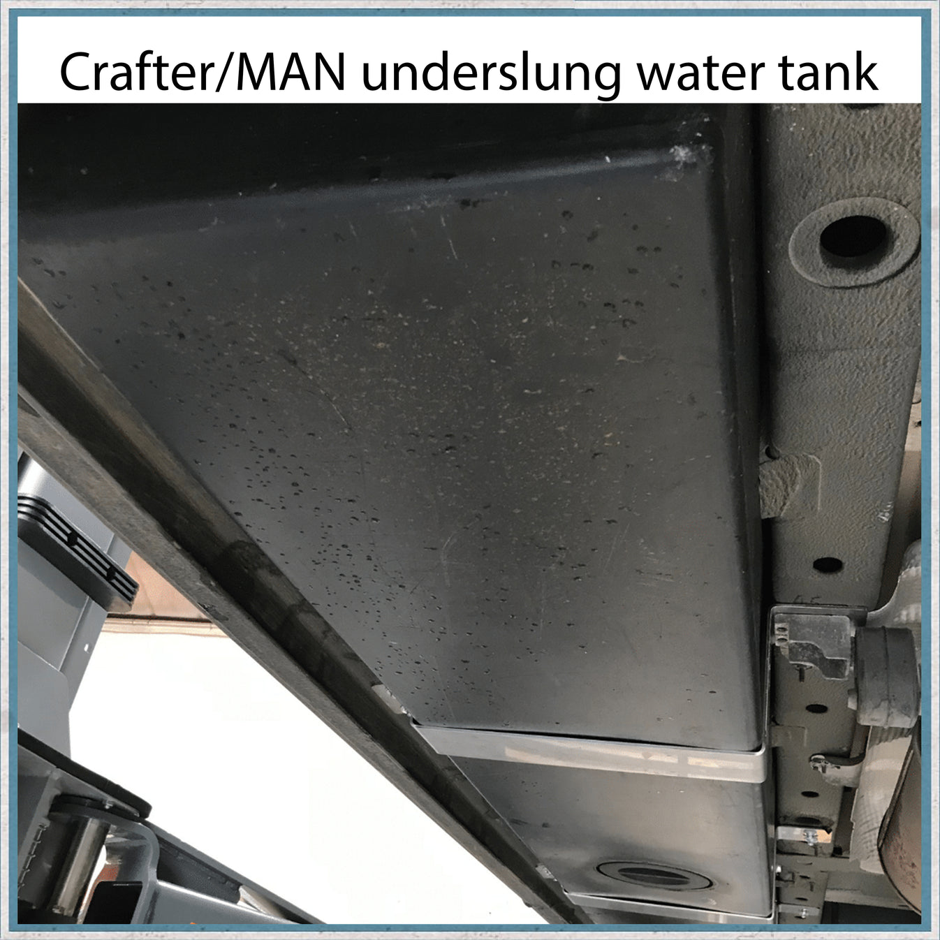 underslung fresh water tank-VW Crafter/MAN TGE LWB/XLWB Underslung ...