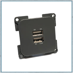 USB socket insert-Flush 3.1A USB Socket insert-Camper Interiors