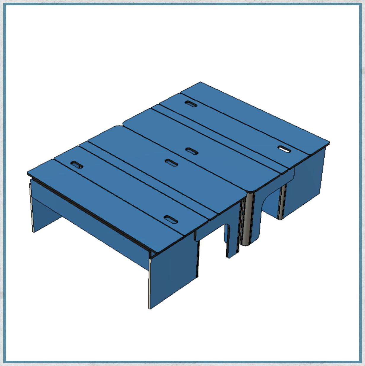 sliding bench bed-Sliding Bench Bed System-Camper Interiors