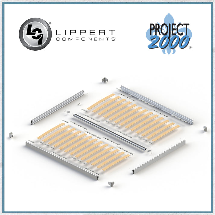 project 2000 smart bed frame-Lippert Smart Bed Frame-Camper Interiors
