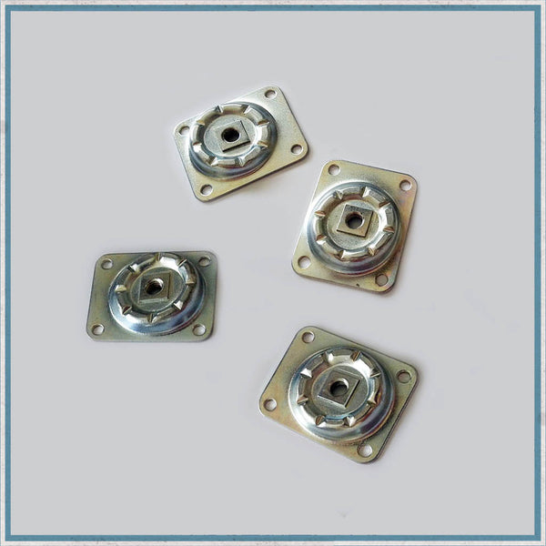 Angled table leg plates (set of 4) – Camper Interiors