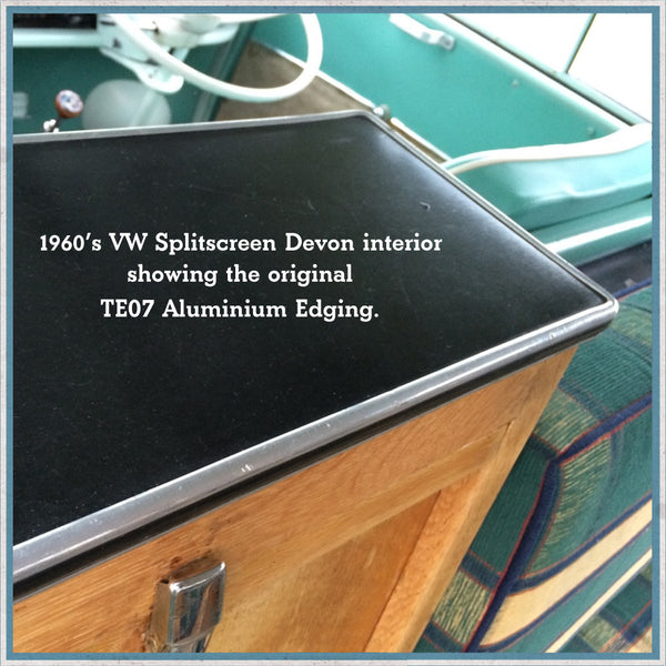 VW Devon Aluminium Table Edge Trim Insert-VW Devon aluminium table edge ...