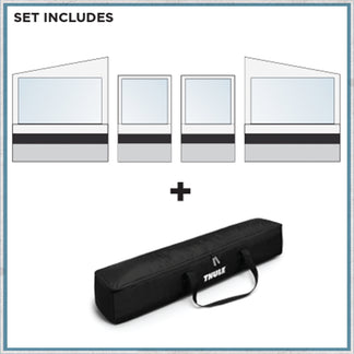 Thule Rain Guard G2 Kit-THULE Rain Guard G2 Kit - Minivan 3m Awning ...